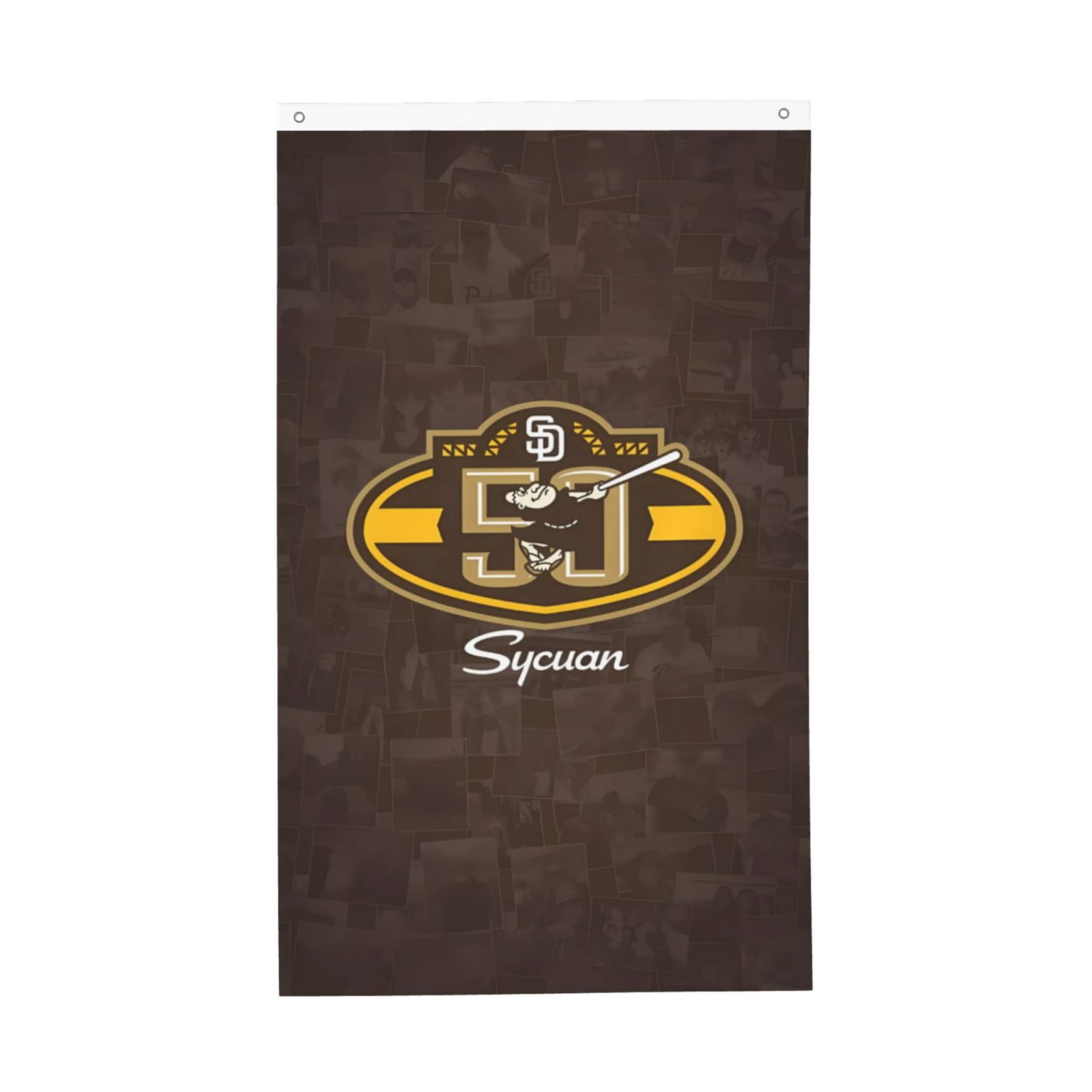 Padres Team Garden Flag Indoor Outdoor Decoration Double Sided Flag ...