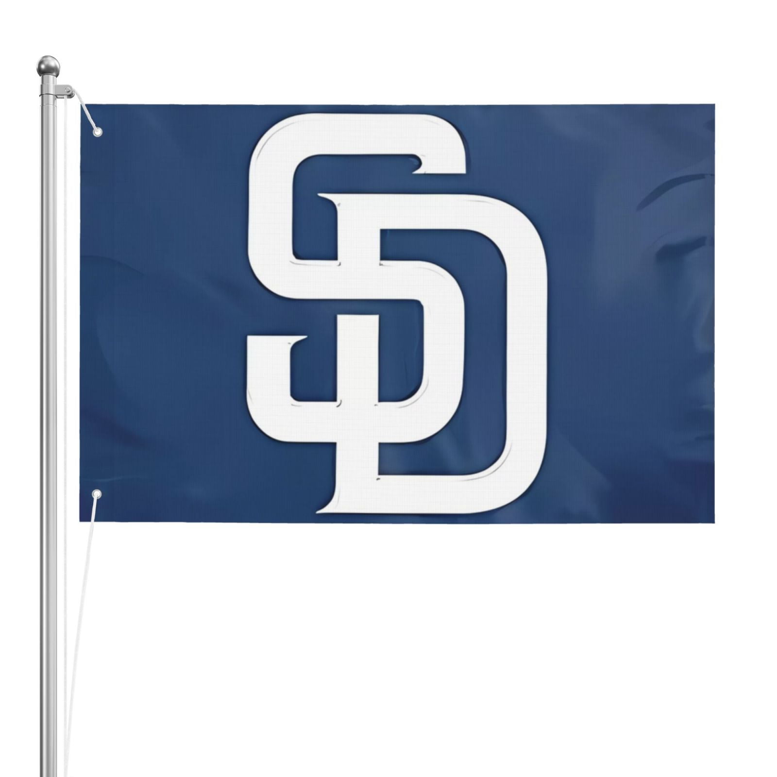 Padres Three Layer personalized Double Sided Flag Football Fans ...