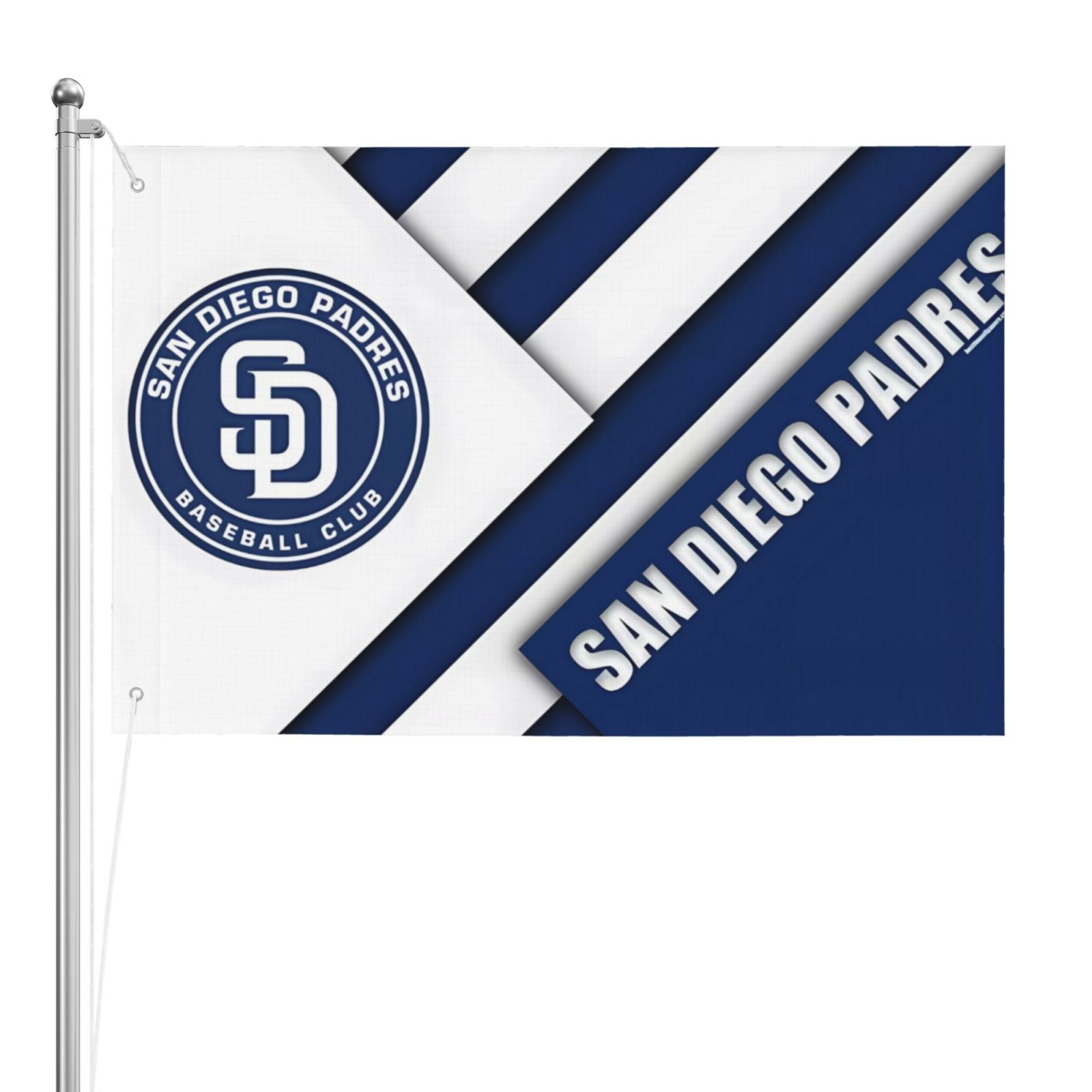 Padres Three Layer personalized Double Sided Flag Football Fans ...