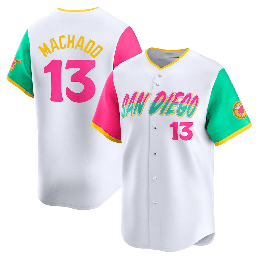 Padres Youth Manny Machado#13 Home Limited Player Jerseys Fans Classic ...