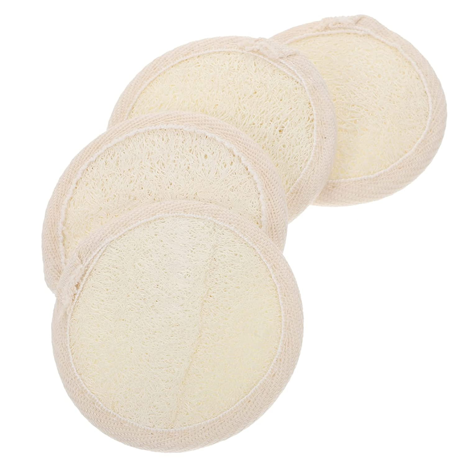 Pads Body Set Facial Loofah Sponges Exfoliating Pads: Face Loofah Brush ...