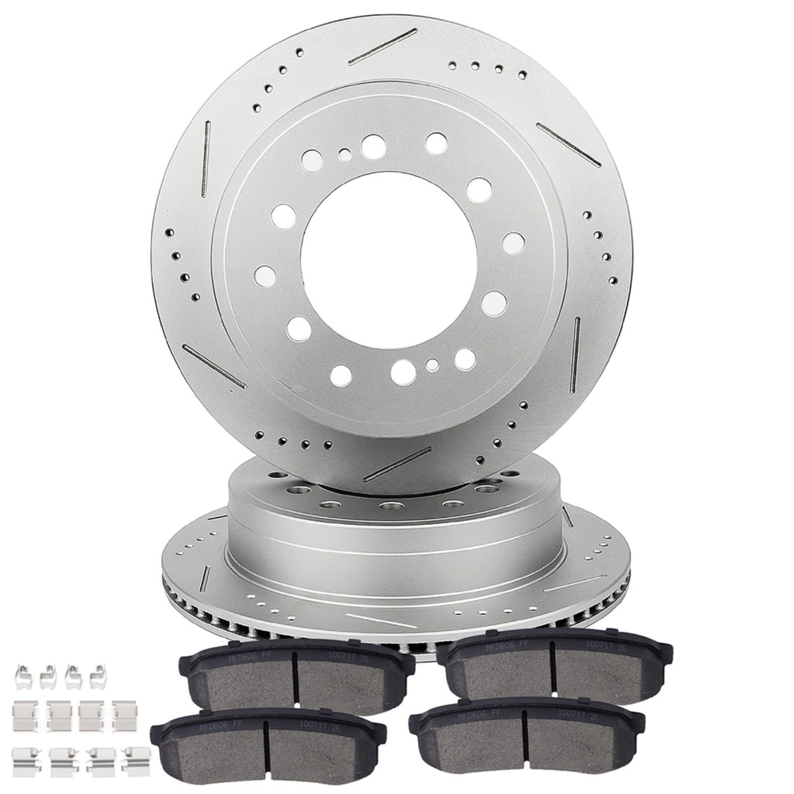 Pads and Rotors Kits, SCITOO Brake Kits Suitable For Lexus GX460,For ...