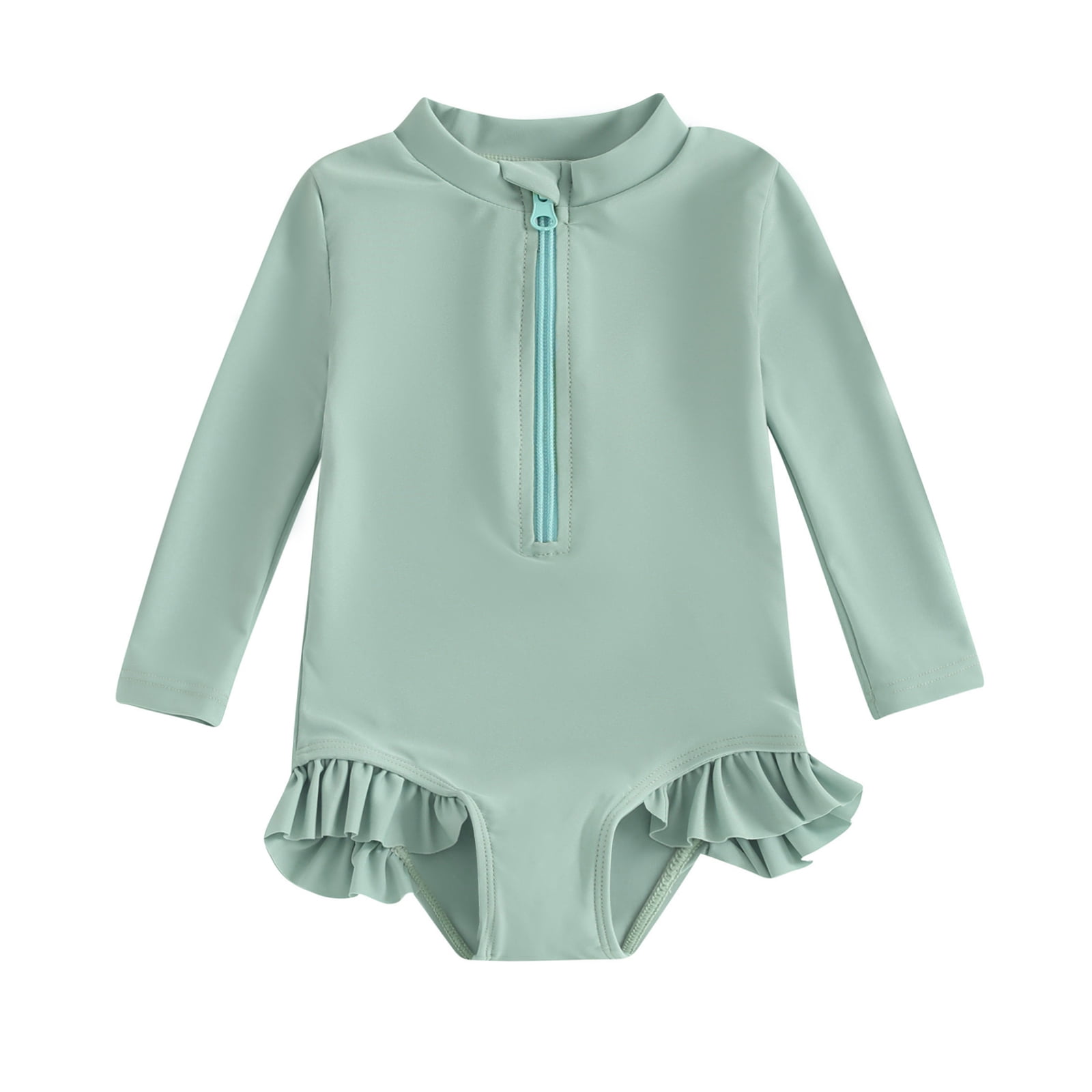 PaerPade Kid Toddler Girls Rash Guard Swimsuit Rompers,6 121 8 24 ...