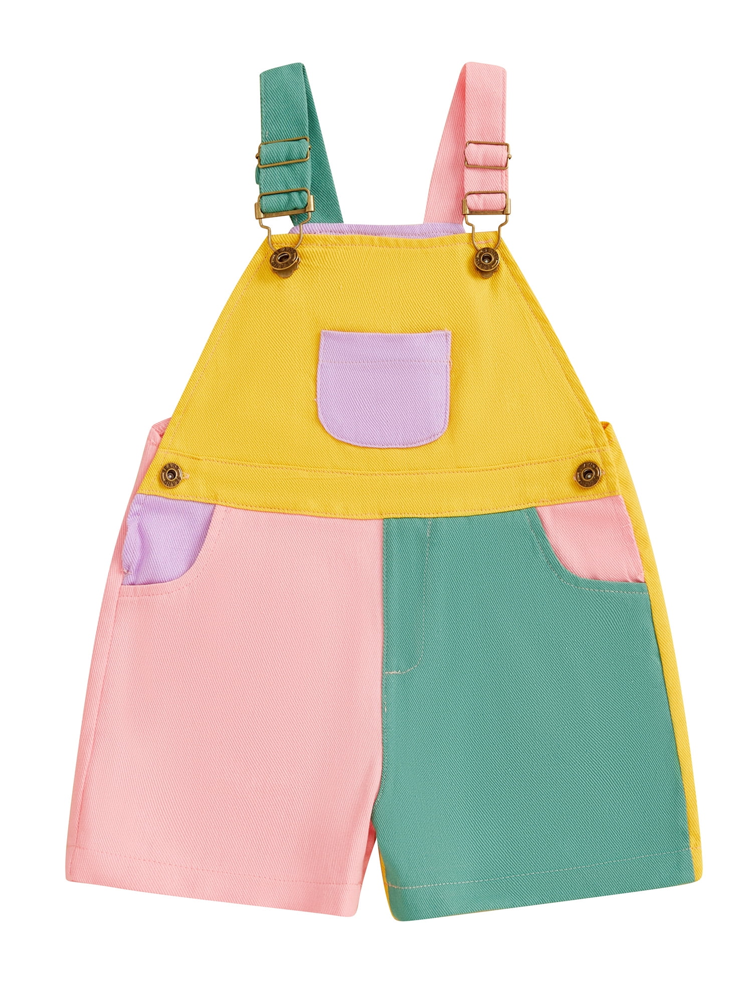 PaerPade Toddler Baby Boy Girl Overalls Shorts 6 12 18 24 Months 2T 3T ...