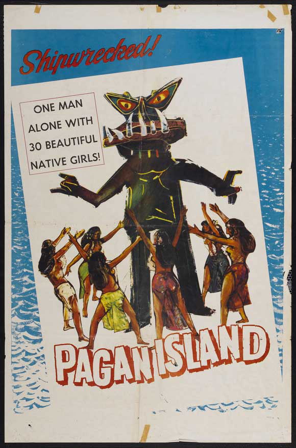 Pagan Island - movie POSTER (Style A) (11" x 17") (1961) - Walmart.com