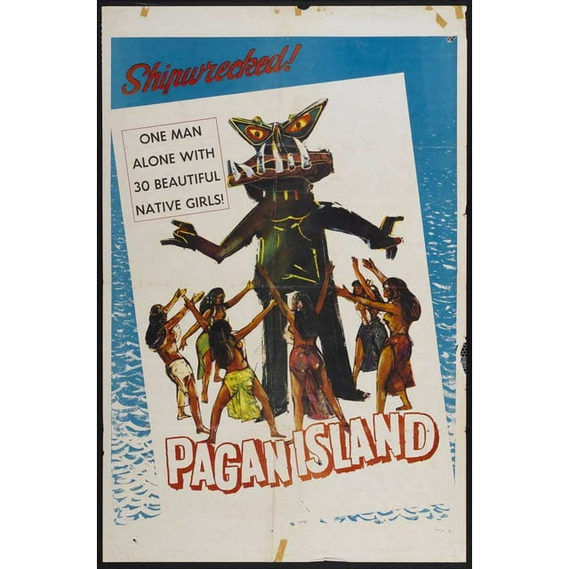 Pagan Island - movie POSTER (Style A) (27" x 40") (1961) - Walmart.com