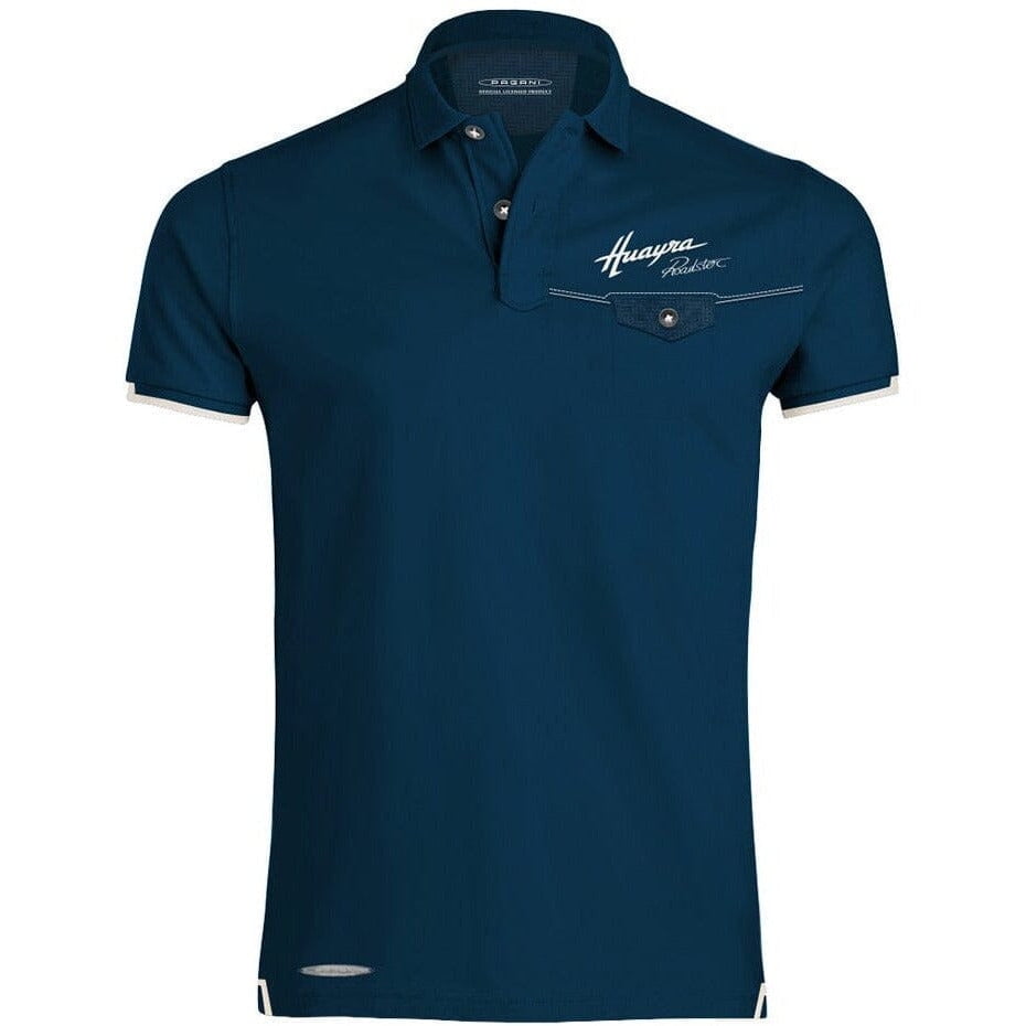 Pagani Huayra Roadster Men's Polo Shirt - Blue - Walmart.com