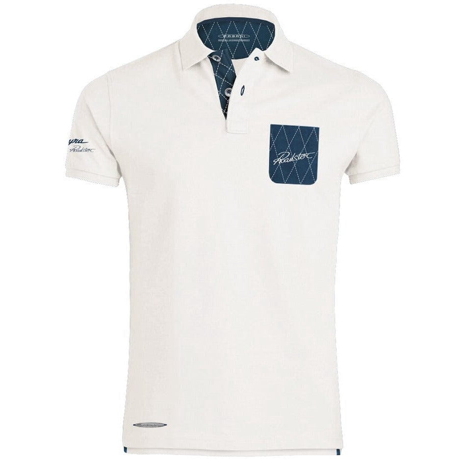 Pagani Huayra Roadster Men's Polo Shirt - Off White - Walmart.com