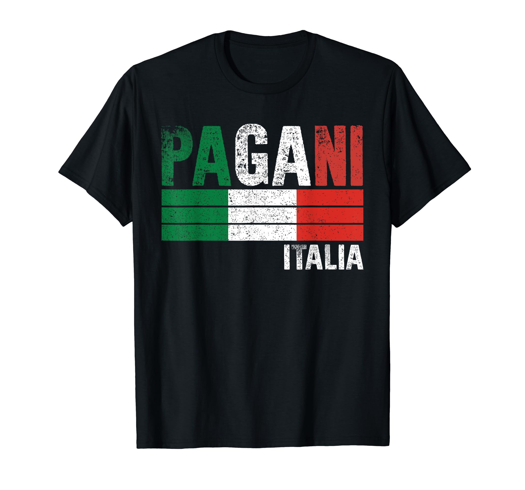 Pagani Italia Italy Flag Italian Mens Womens Kids Men Women T-Shirt ...