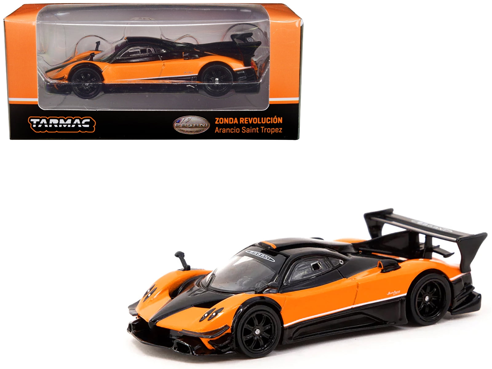 Pagani Zonda Revolucion Arancio Saint Tropez Orange and Black "Global64 ...
