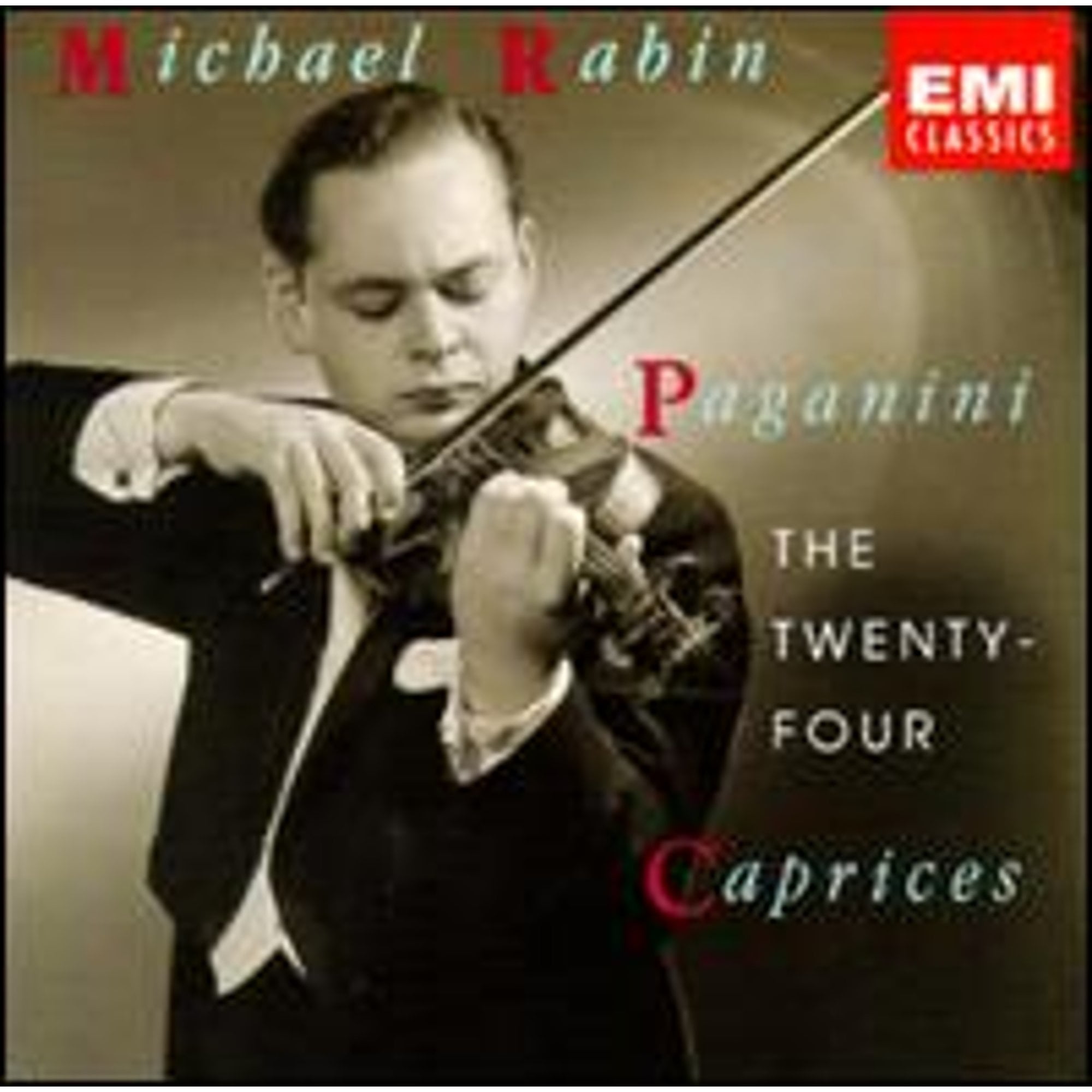Pre-Owned Paganini: 24 Caprices For Solo Violin (CD 0077776456027) by Michael Rabin (violin ...