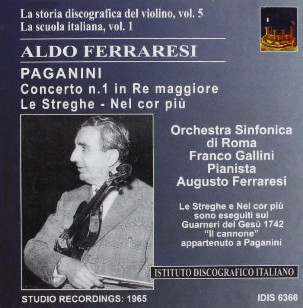 Paganini / Ferraresi / Gallini - La Storia Discografica Del - Music ...