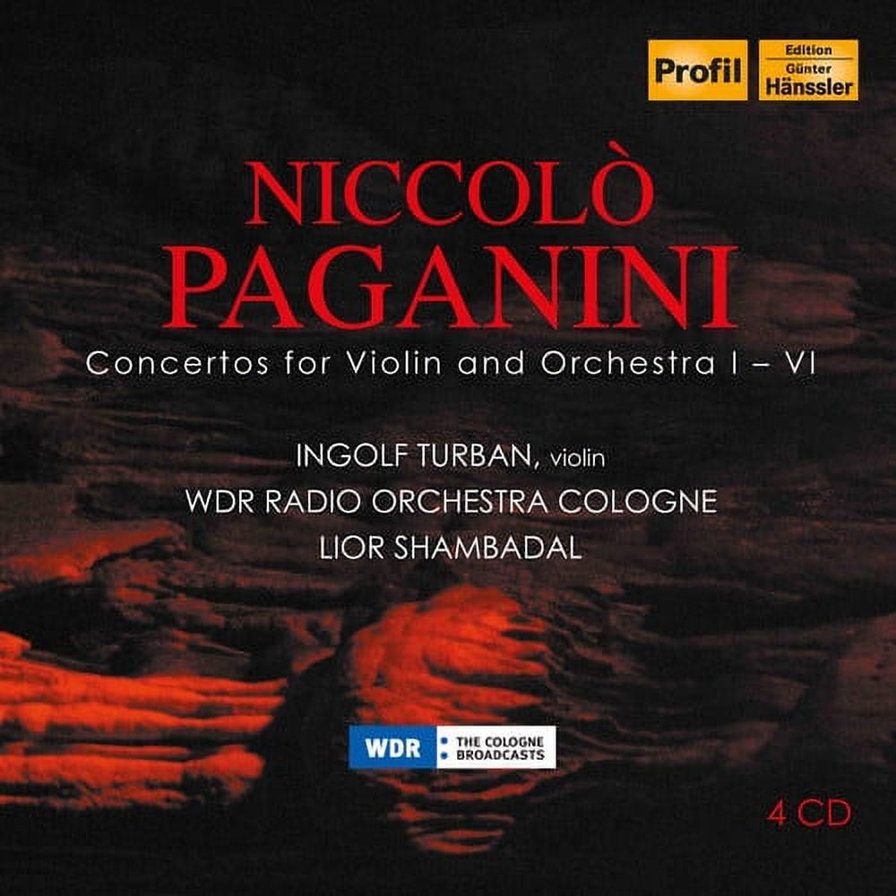 Paganini / Ingolf Turban - Cons 1-6 for VLN & Orch - Music ...