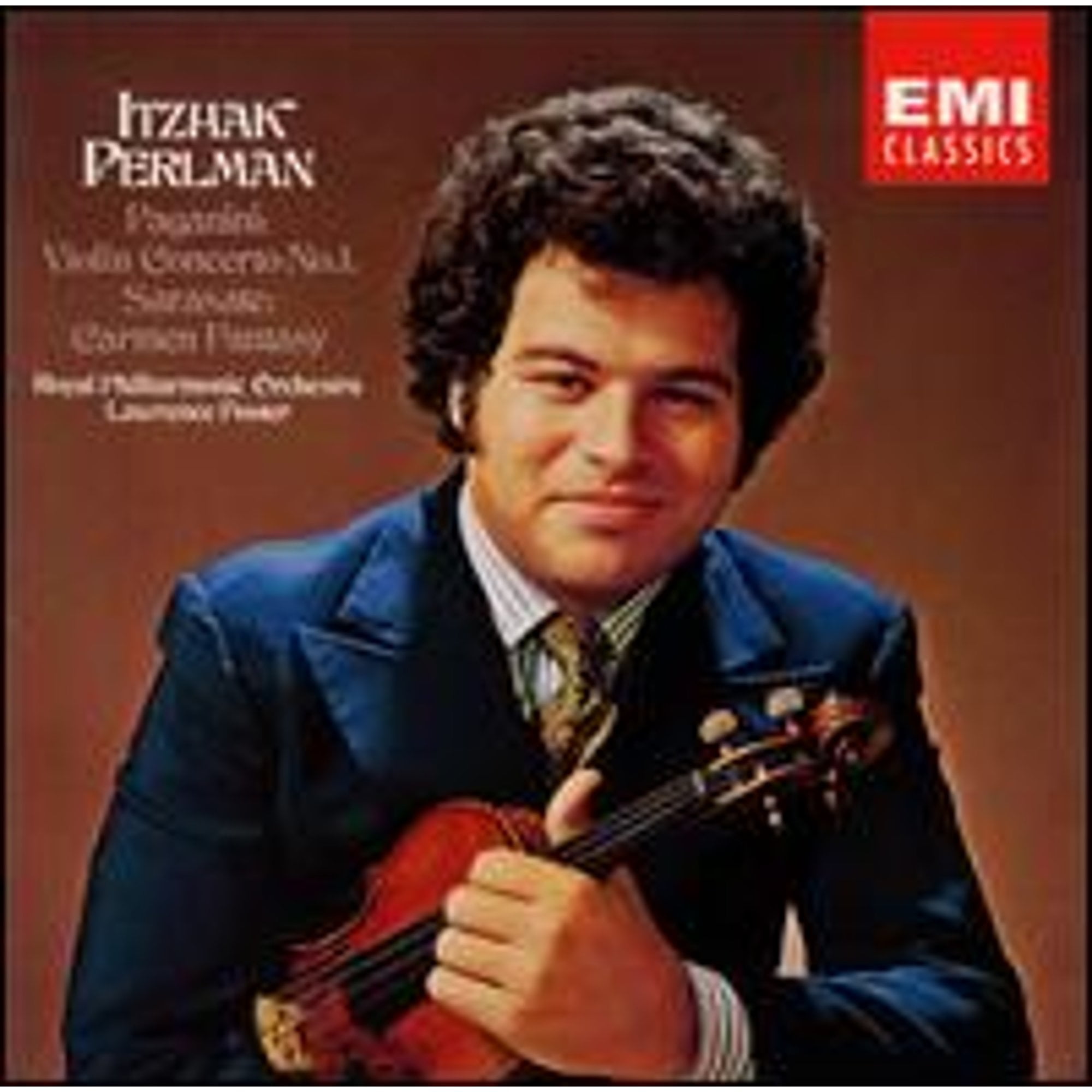 Pre-Owned Paganini: Violin Concerto No. 1; Sarasate: Carmen Fantasy (CD 0077774710121) by Itzhak ...