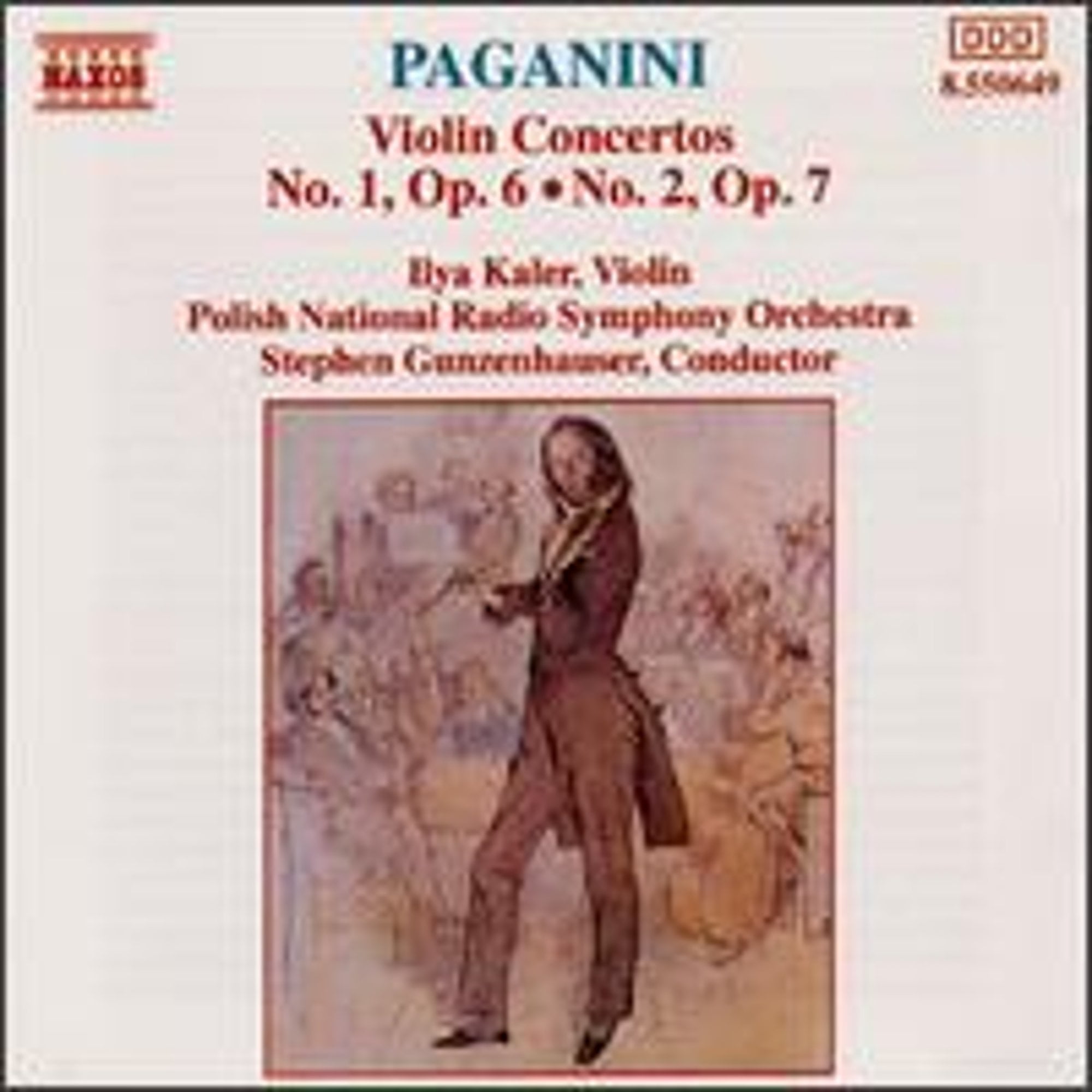 Pre-Owned Paganini: Violin Concertos No. 1, Op. 6 & No. 2, Op. 7 (CD ...