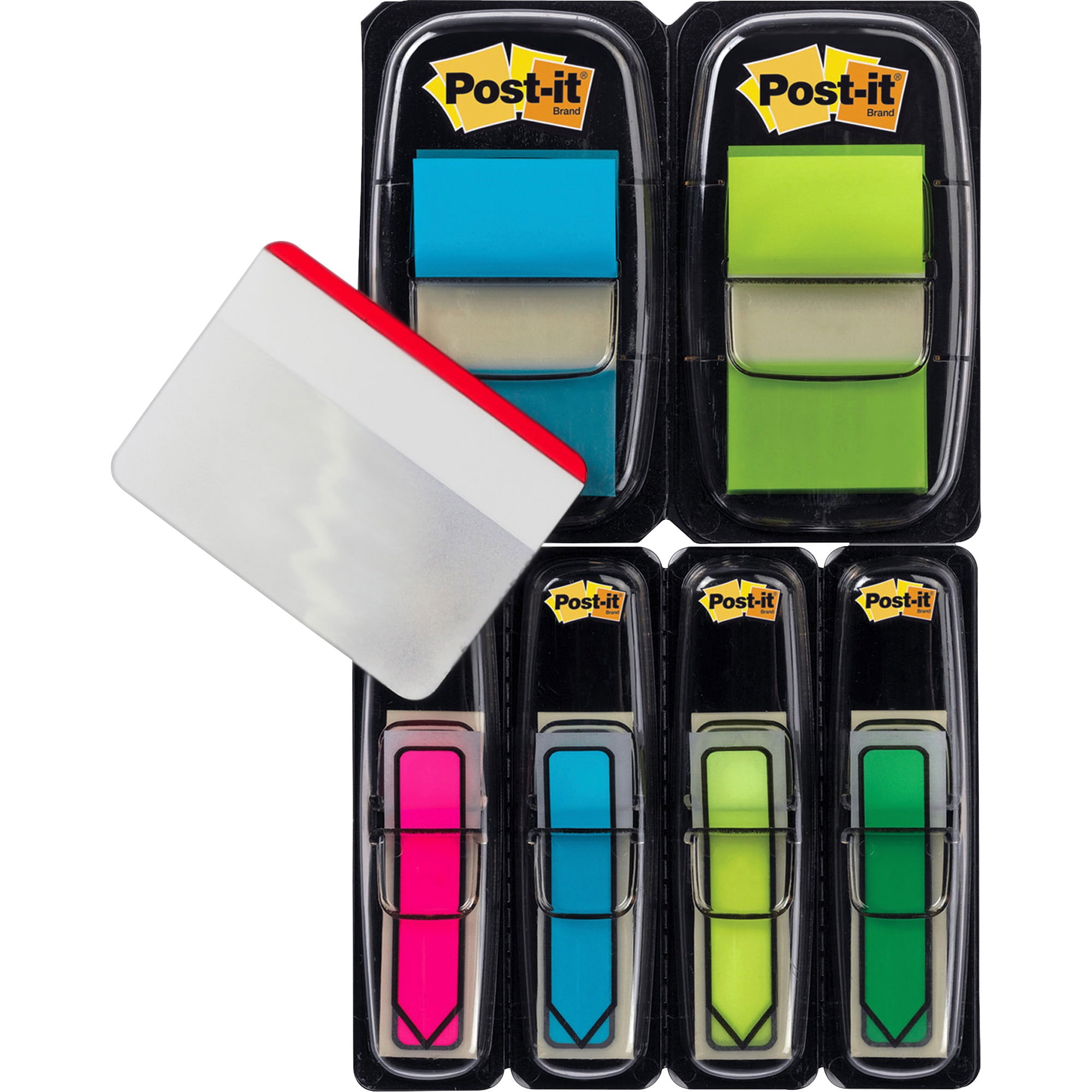 Page Flag Value Pack, Assorted, 96 1/2" Arrow, 100 1" Flags, 12 2 ...