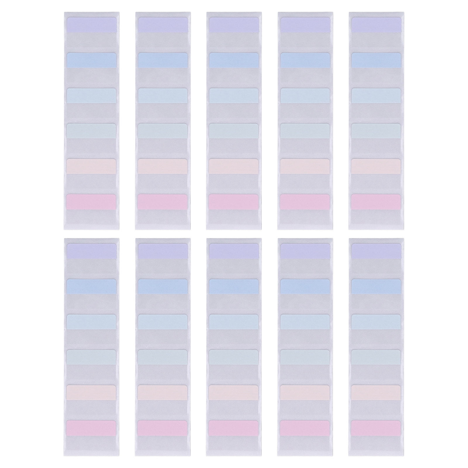 Page Markers Classification Transparent Recyclable Light Weight Matte ...