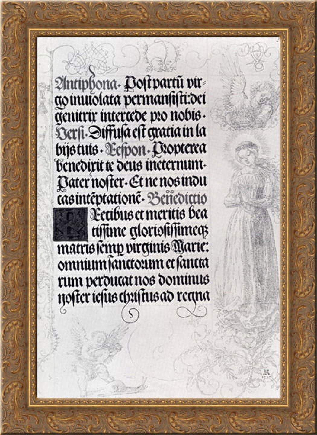 Pages Of Marginal Drawings For Emperor Maximilian's Prayer Book (Pic2 ...