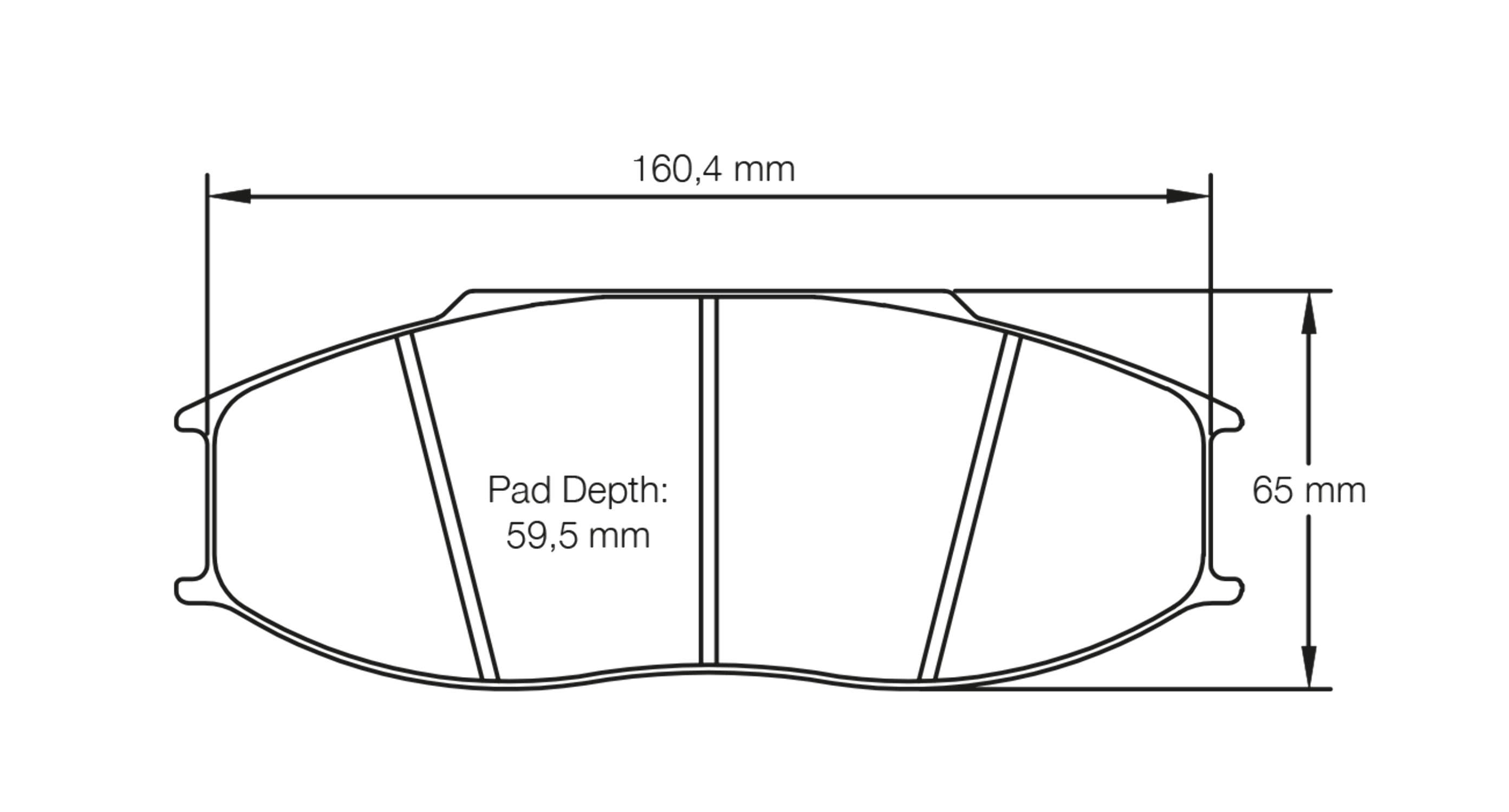 Pagid Racing Brake Pads - 8092 - Walmart.com