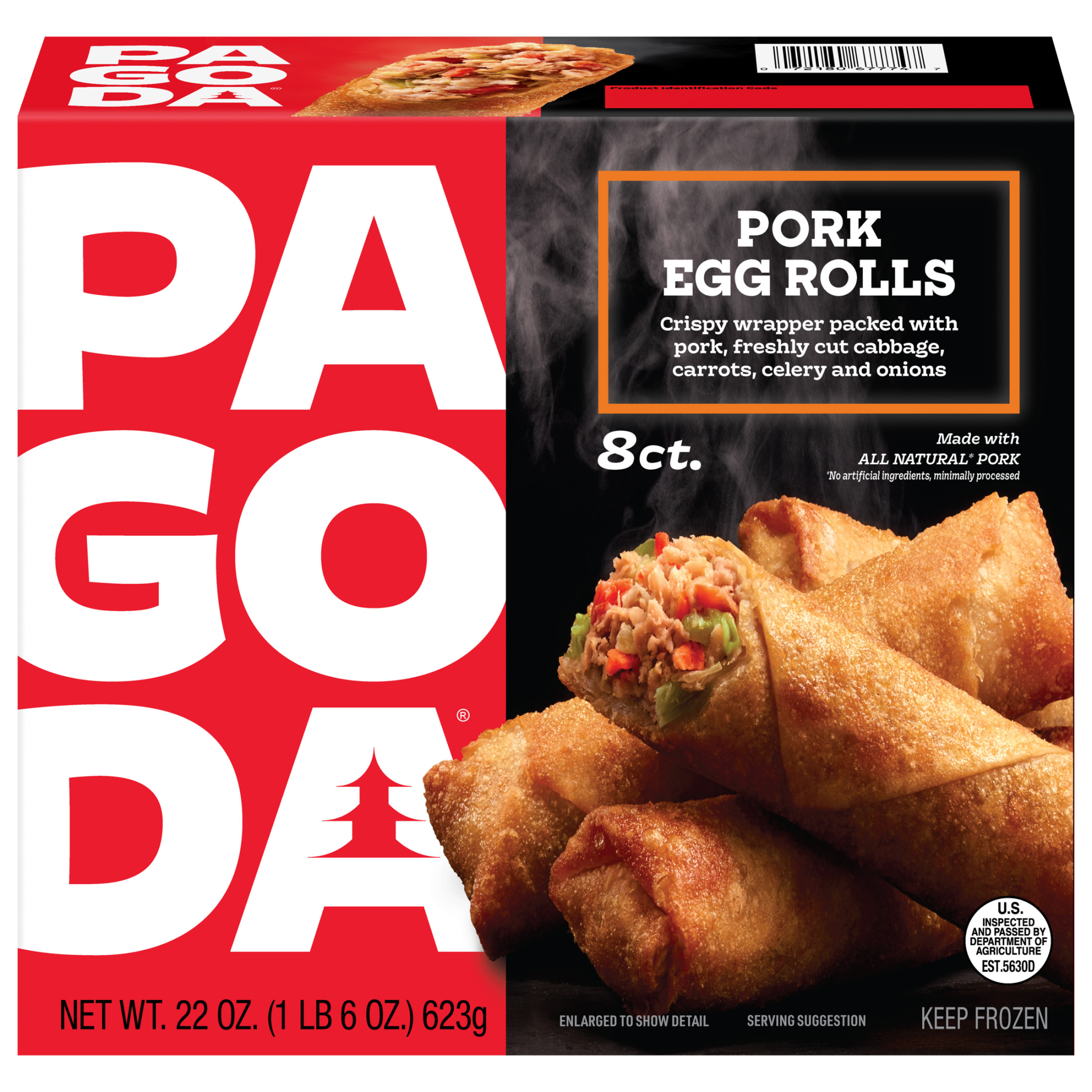 Great Value Pork Egg Rolls, 10.8 oz, 4 Count - Walmart.com