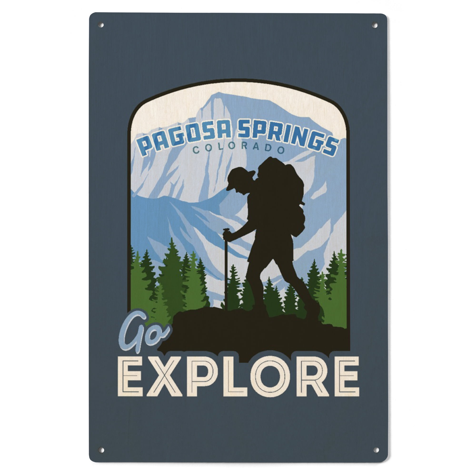 Pagosa Springs, Colorado, Go Explore, Backpacker, Contour Birch Wood ...