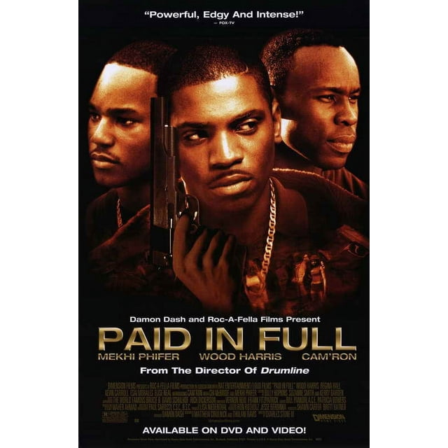 Paid in Full Movie POSTER 11" x 17" Style A - Walmart.com