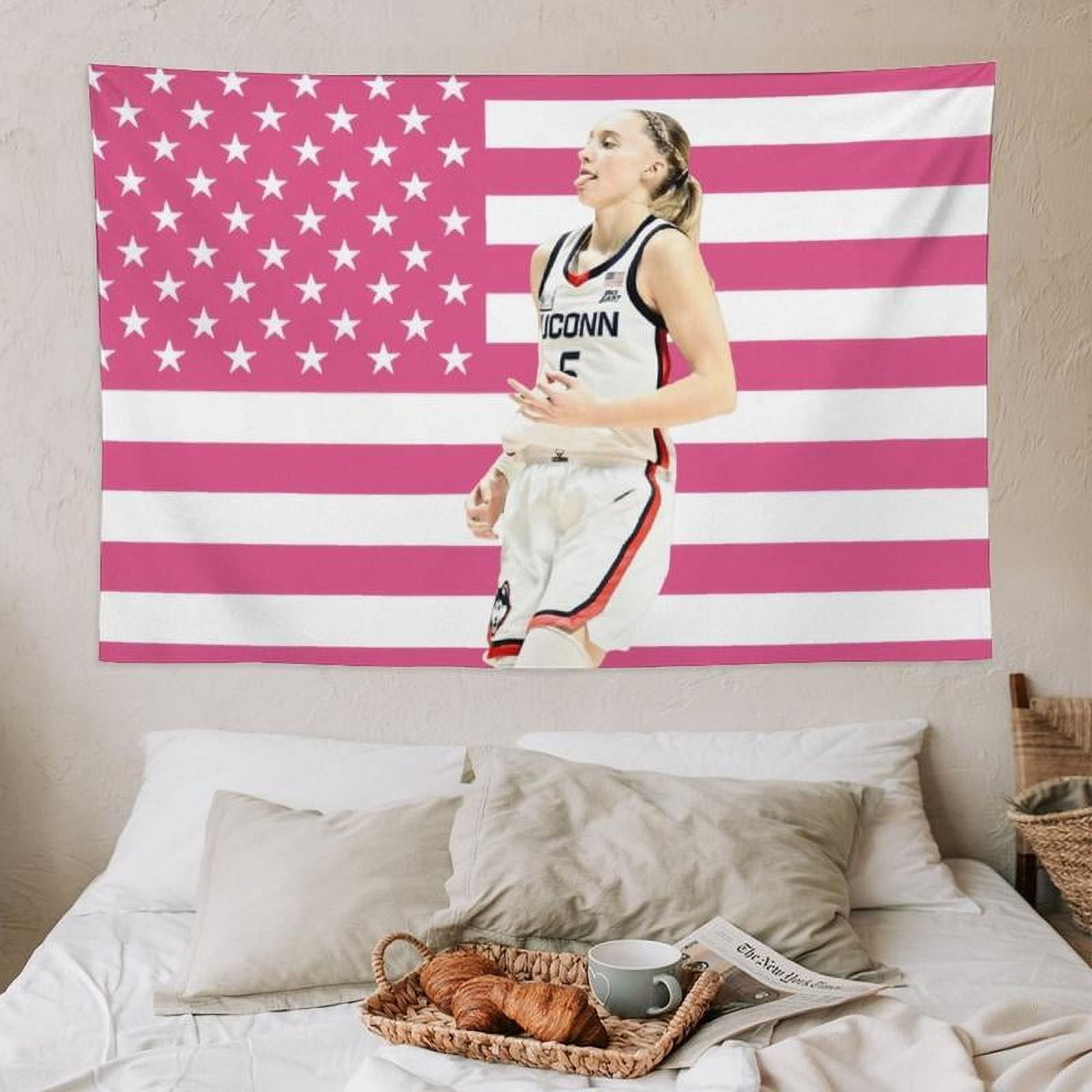 Paige Art Bueckers wall tapestry poster for college dorm cave bedroom ...