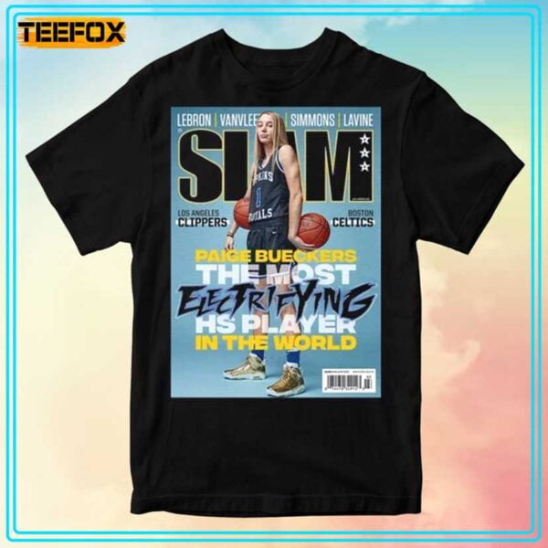 Paige Bueckers WNBA Slam Cover T-Shirt - Walmart.com