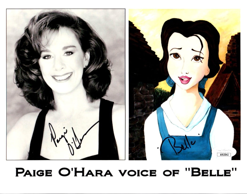 Paige O'Hara Signed Autographed 8X10 Photo Beauty & The Beast Belle JSA ...