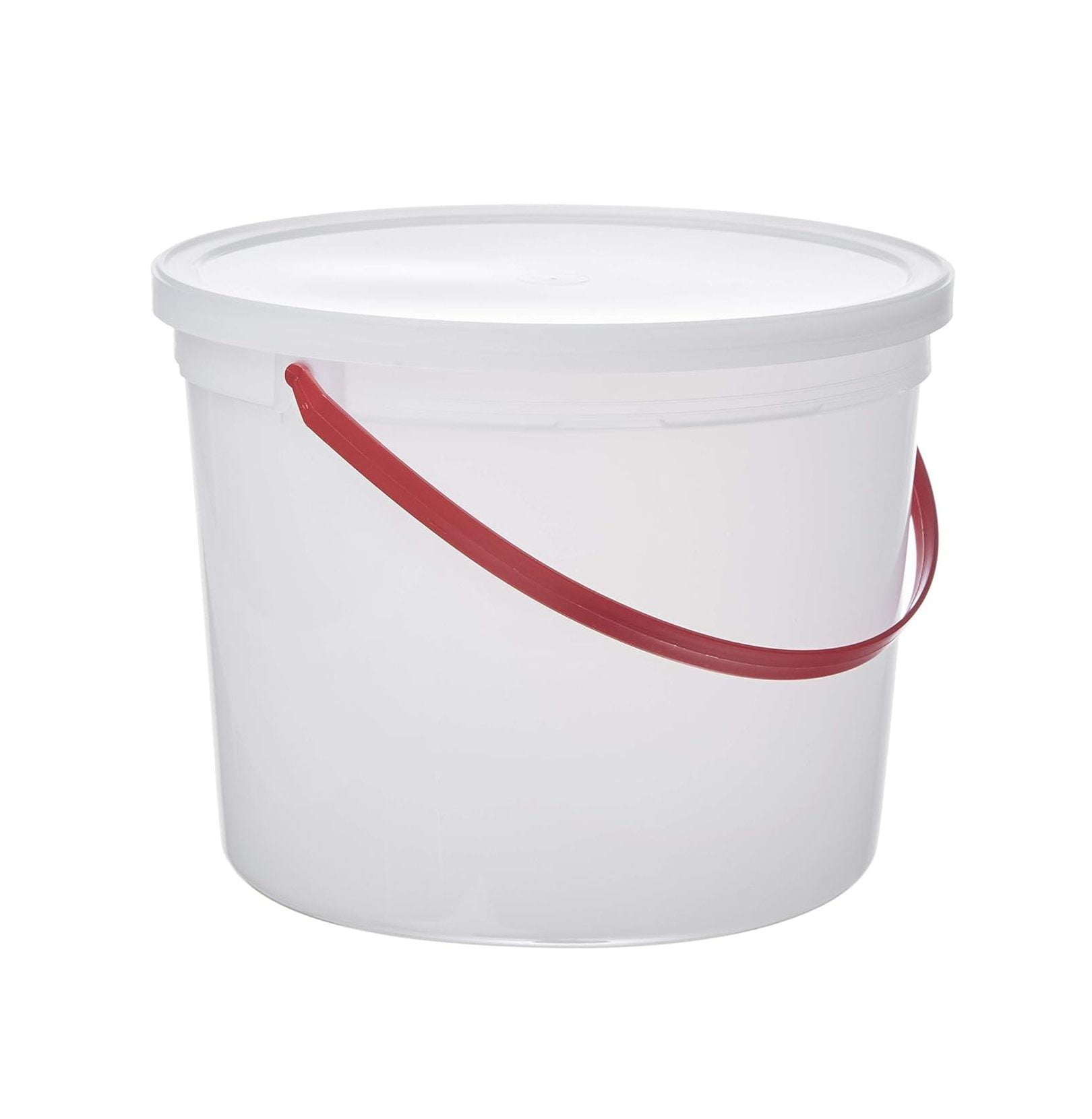 Pail with Handle, HDPE, 5 Quart, Natural, 10 Piece - Walmart.com