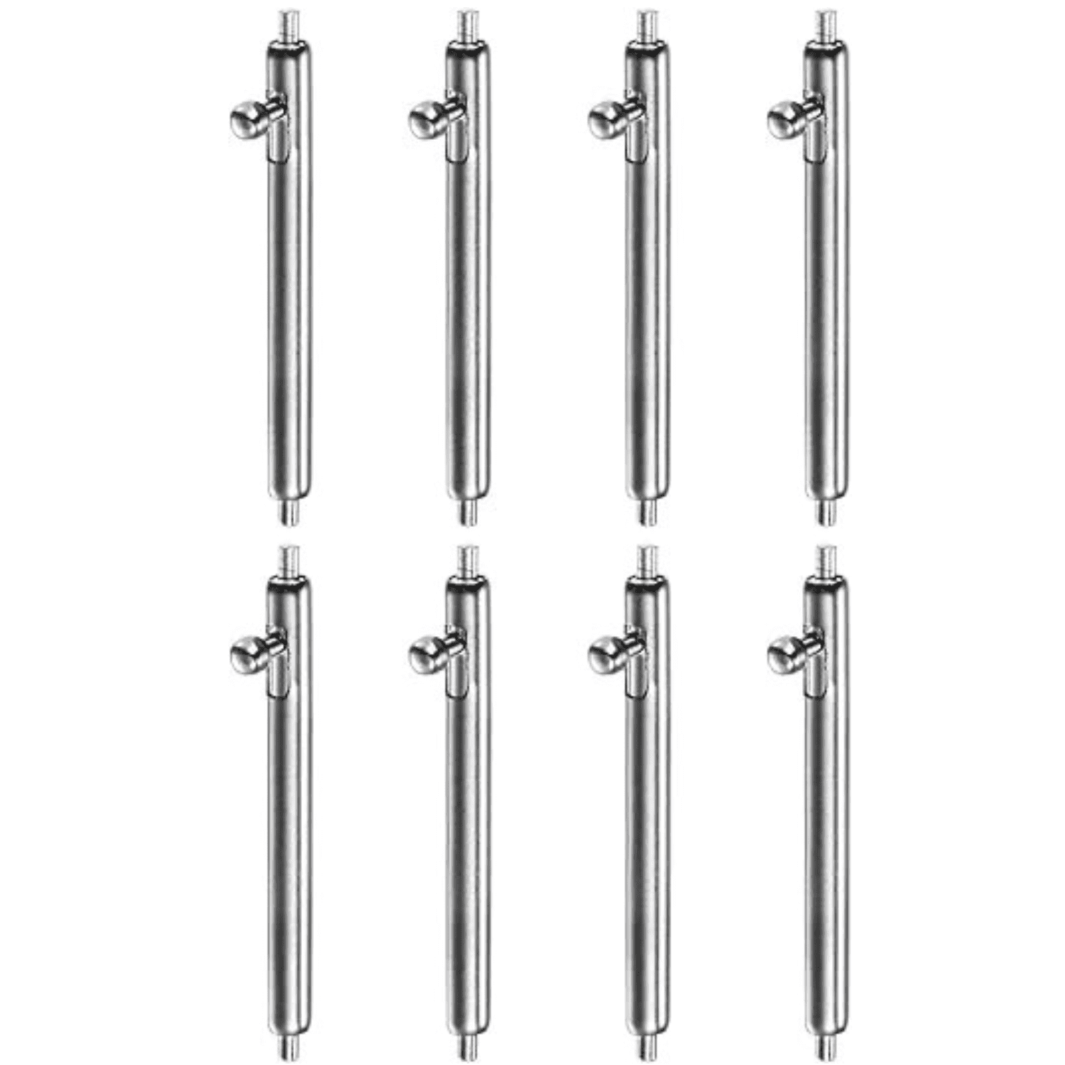 Pailebi 8 Pack Quick Release Spring Bars, 18mm 316 Stainless Steel No ...