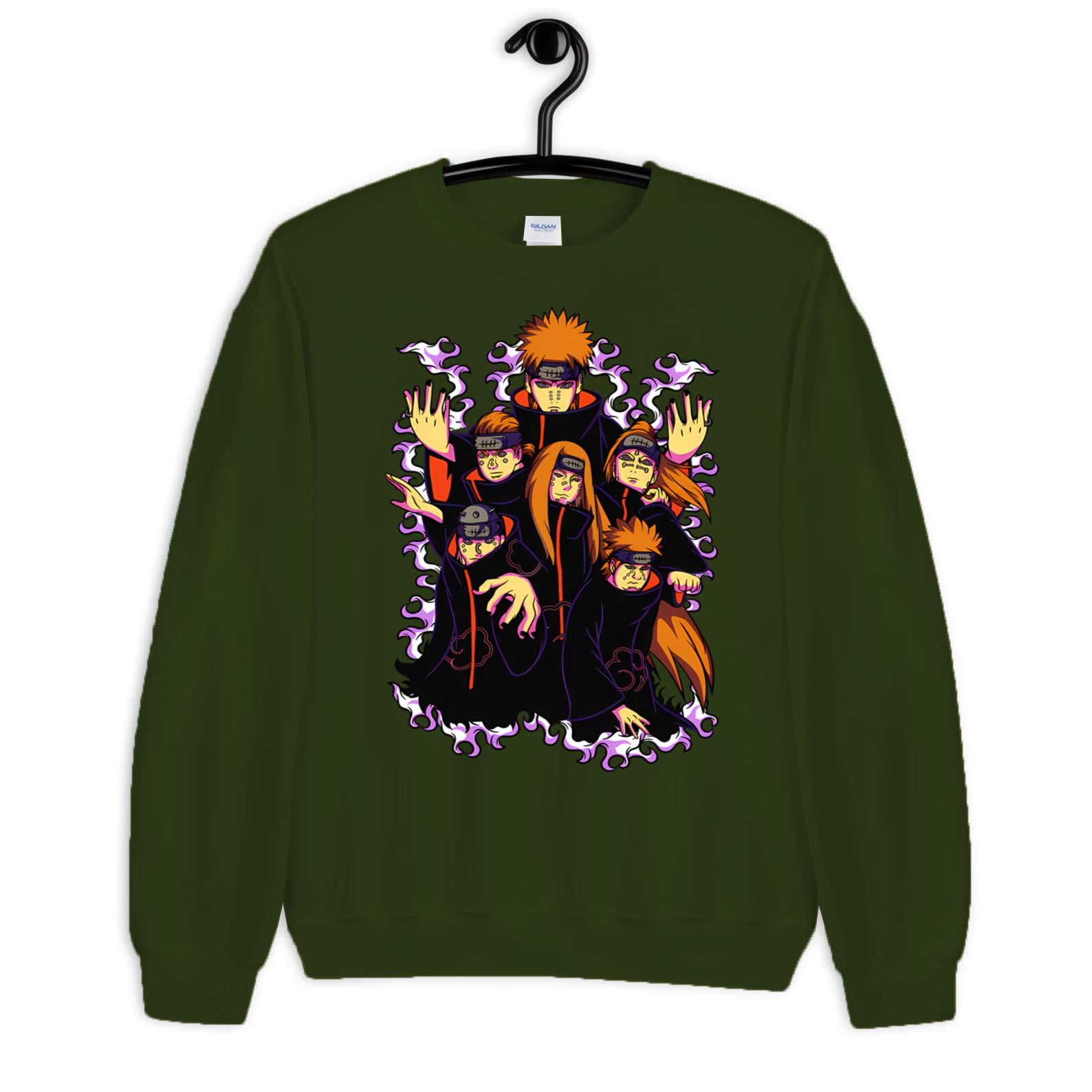 Pain Akatsuki Shirt Manga Strip Naruto Horror Anime Shirt Soft All Size ...