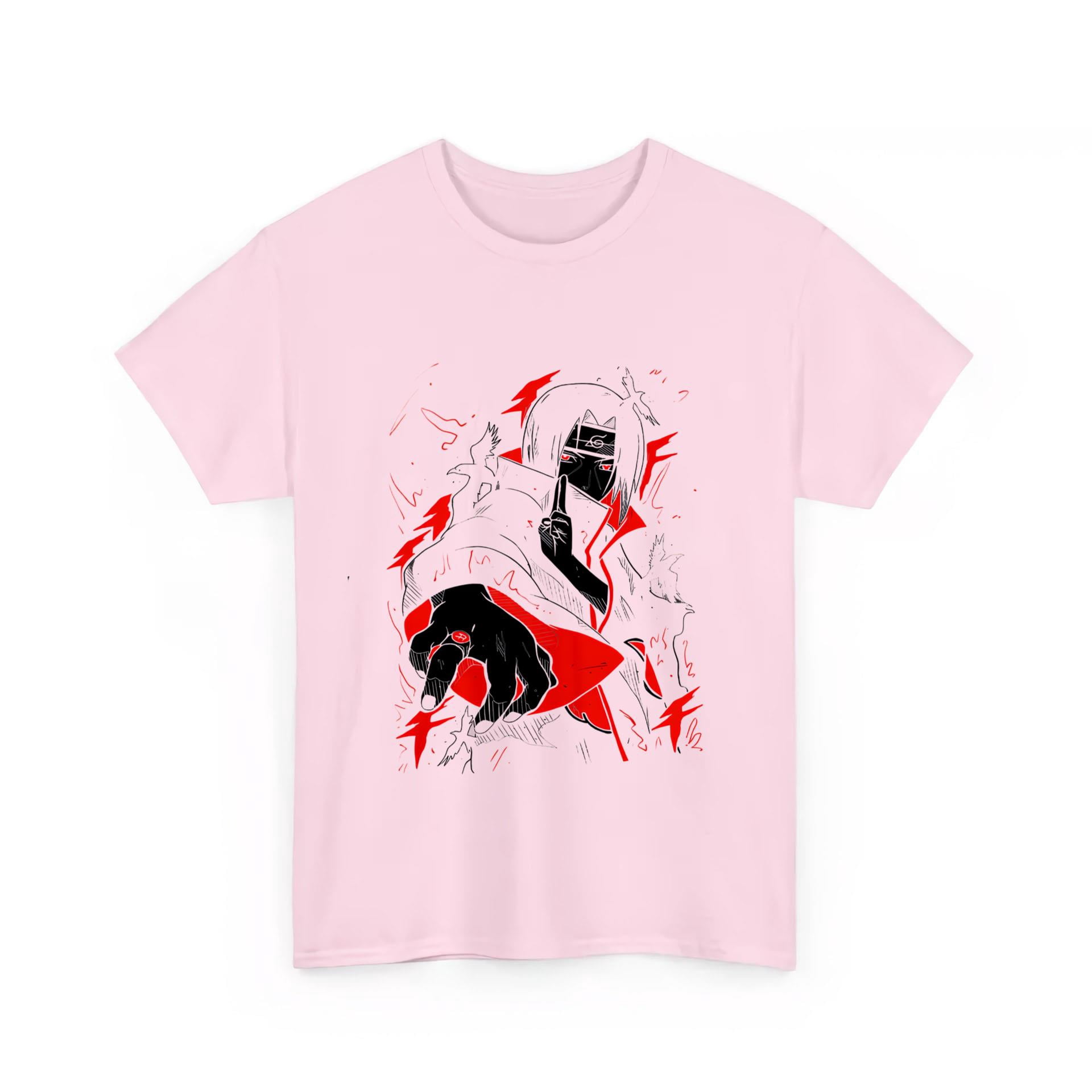 Pain Akatsuki T-Shirt Naruto Itachi Uchiha Horror Manga Anime Black ...
