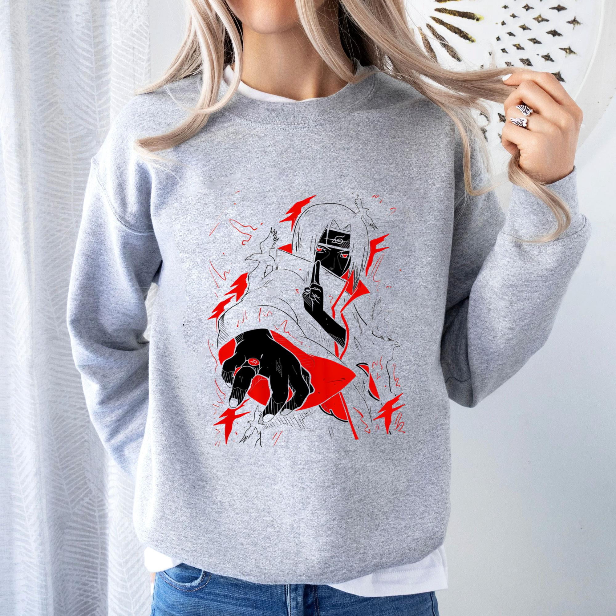 Pain Akatsuki T-Shirt Naruto Itachi Uchiha Horror Manga Anime Black ...