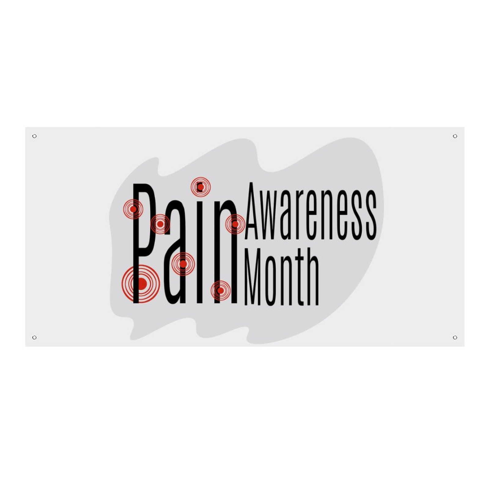 Pain Awareness Month Banners Flag Hanging Backdrop Sign Wall Decoration ...