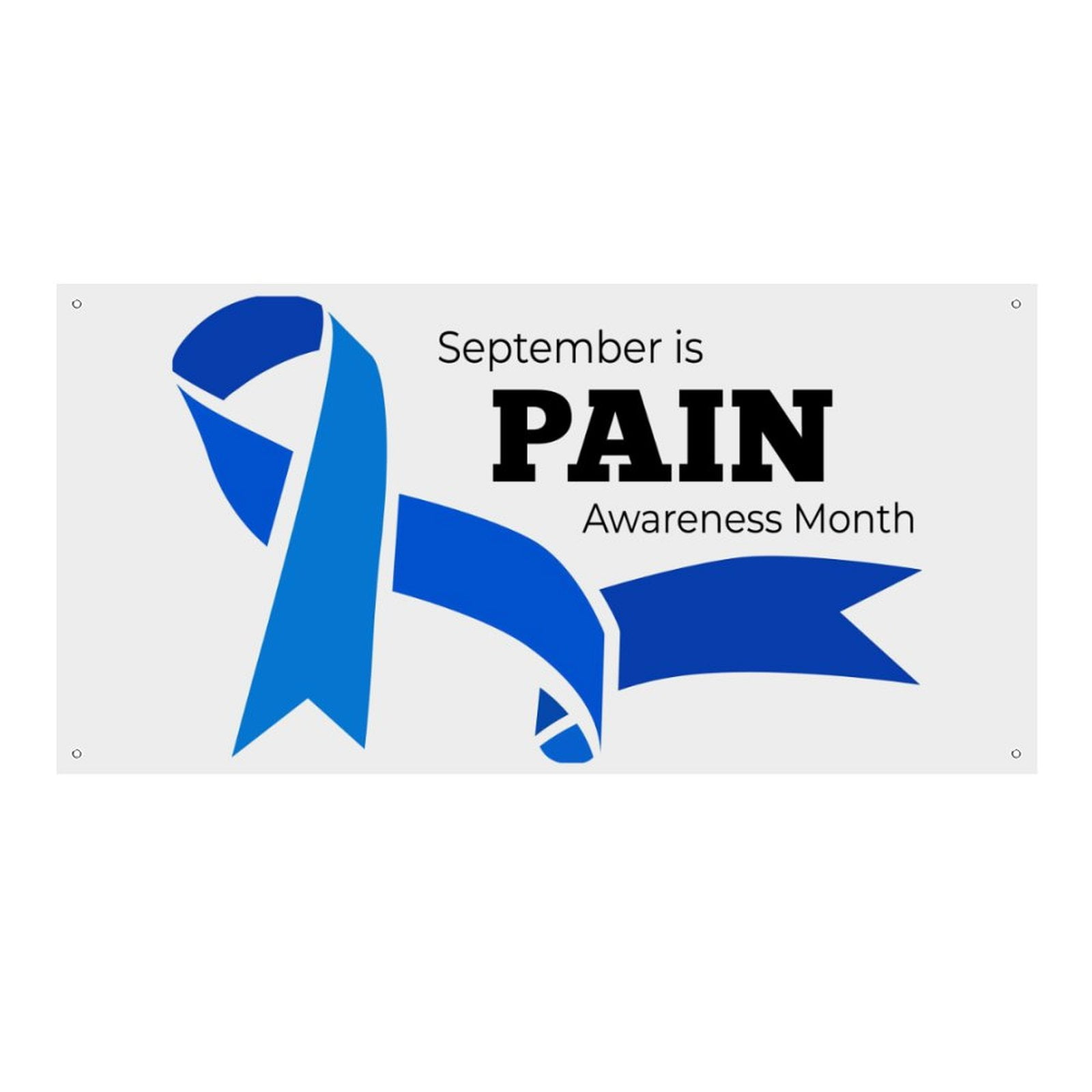 Pain Awareness Month Banners Flag Hanging Backdrop Sign Wall Decoration ...