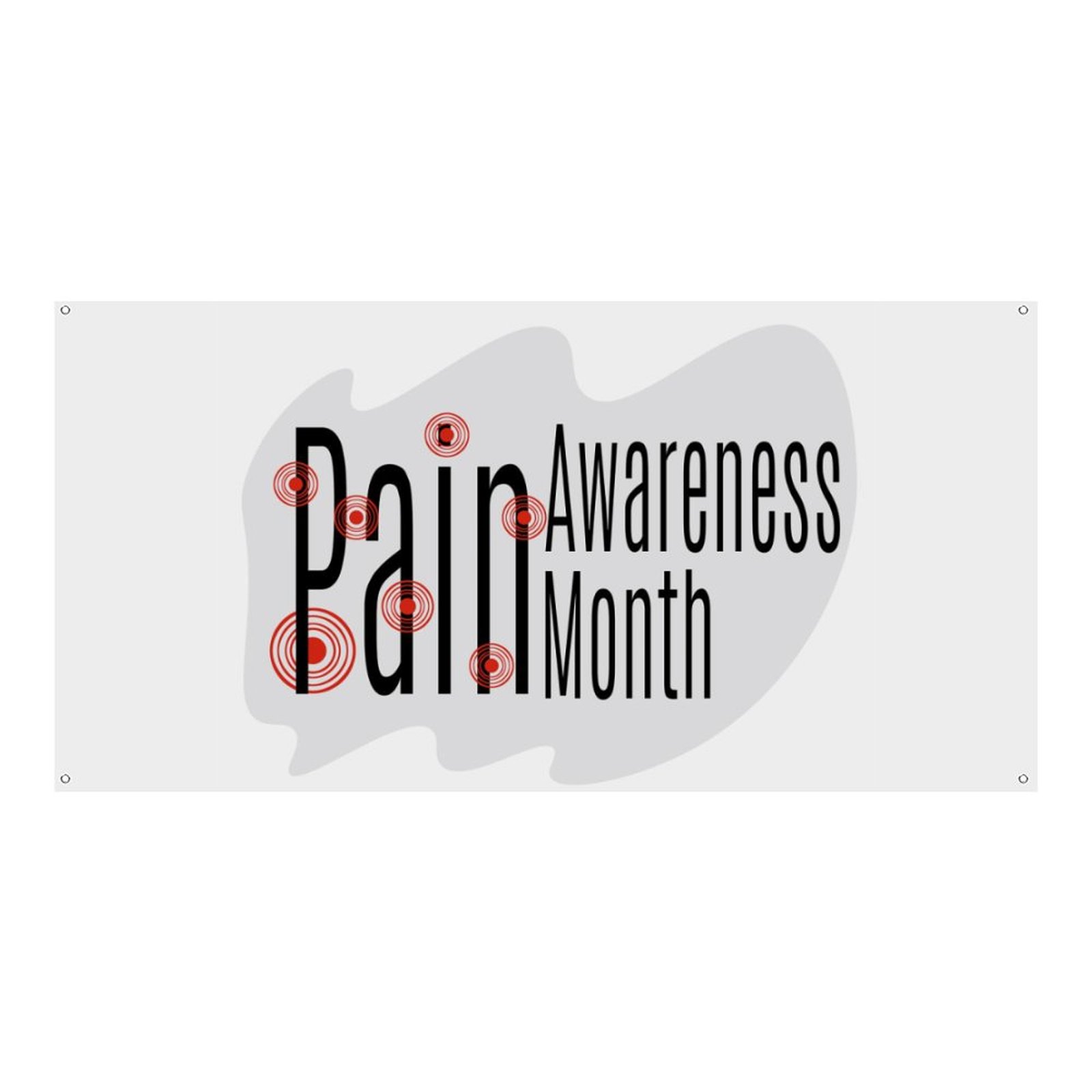 Pain Awareness Month Banners Flag Hanging Backdrop Sign Wall Decoration ...