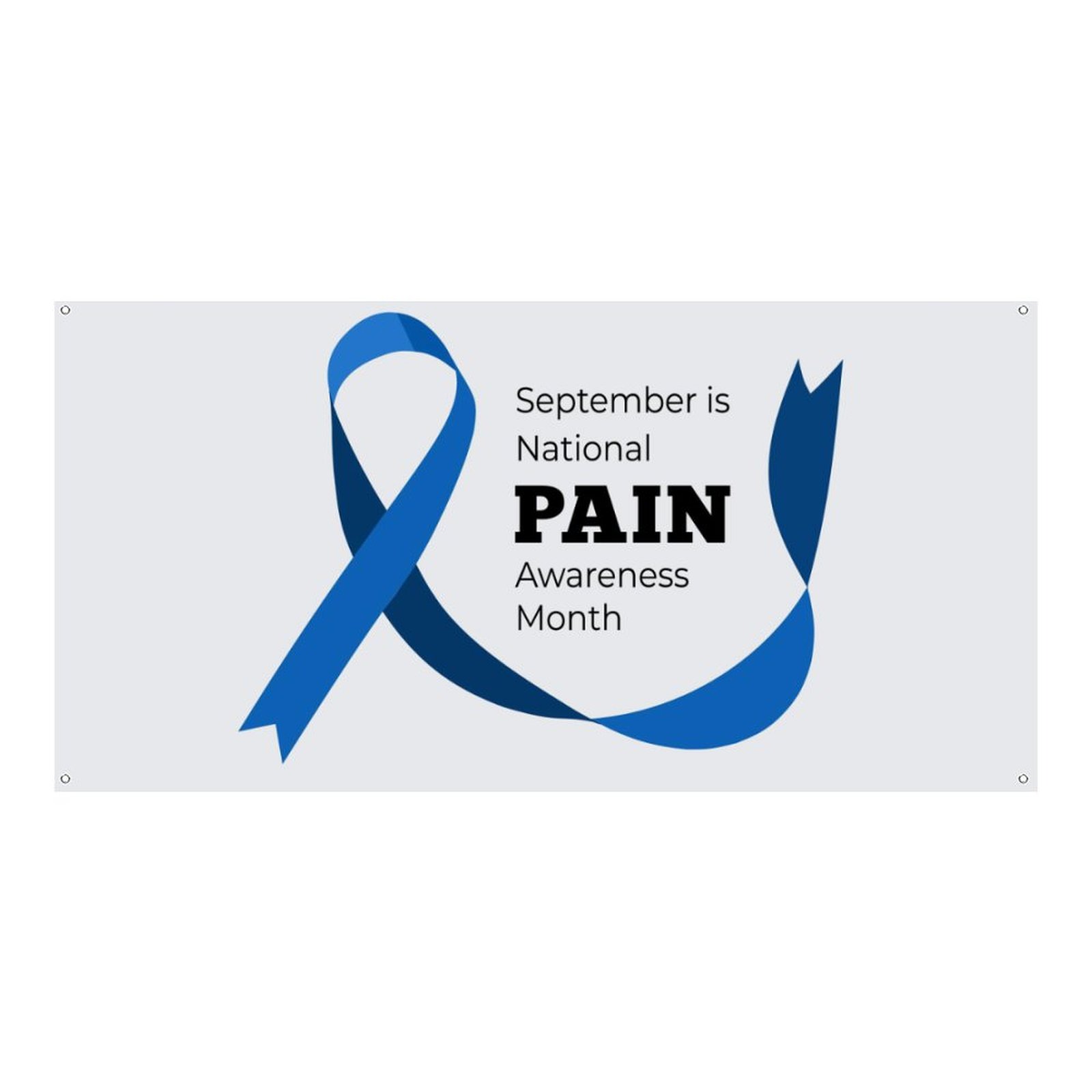 Pain Awareness Month Banners Flag Hanging Backdrop Sign Wall Decoration ...