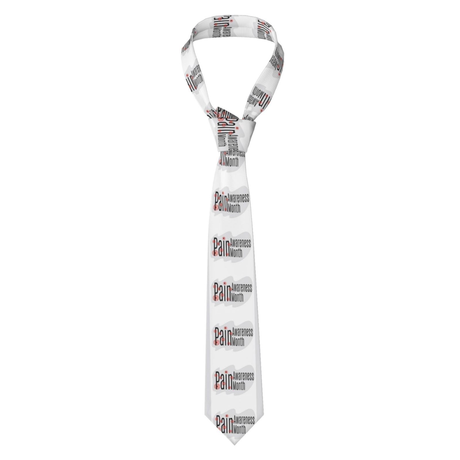 Pain Awareness Month Ties for Men Business Wedding Party Suit Fashion ...