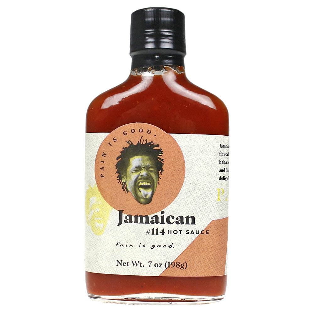 Spicin Foods Pain Is Good Batch #114 Jamaican Style Hot Sauce, 198g ...
