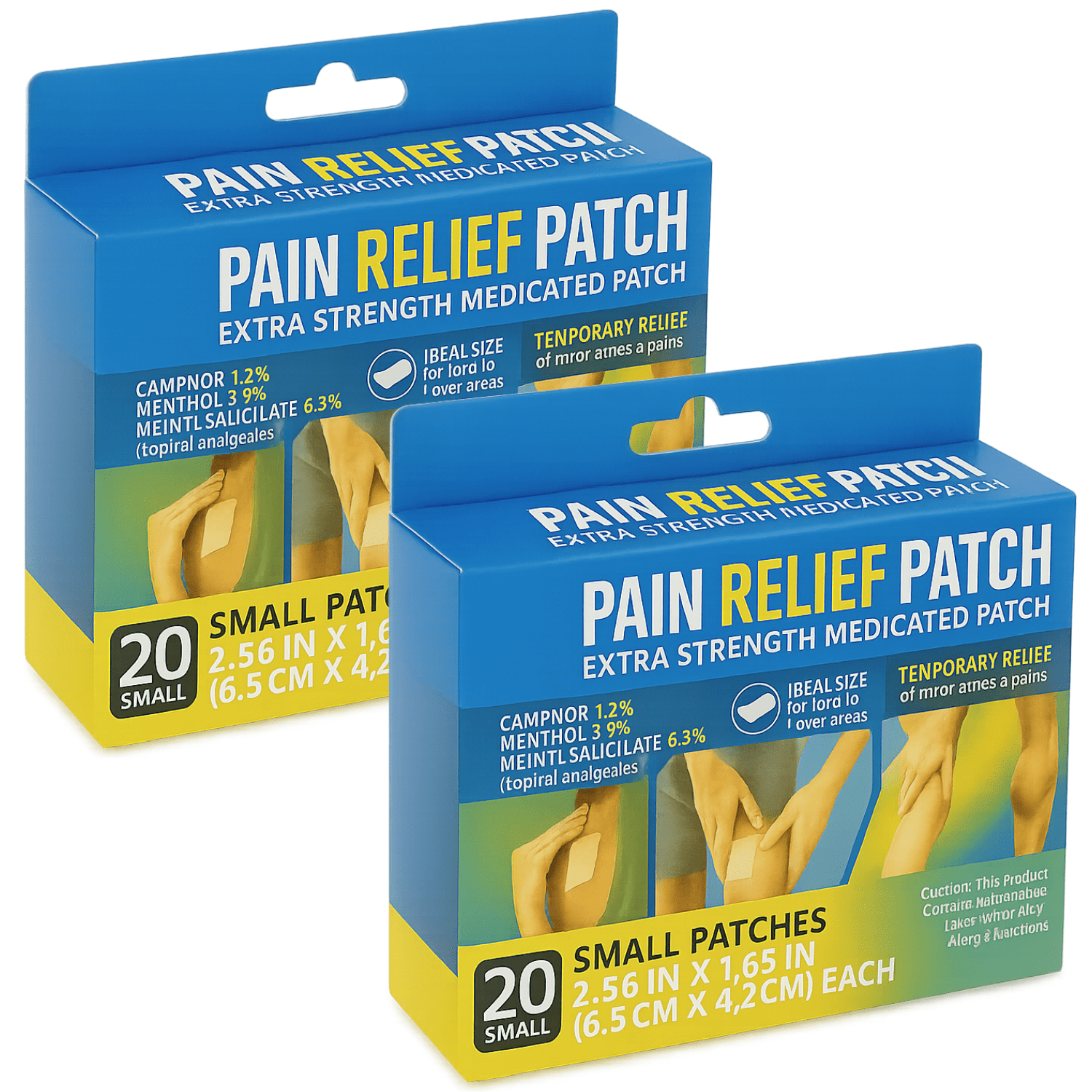 Pain Relief Patches, 20-ct. Pack - 2 Boxes - Walmart.com