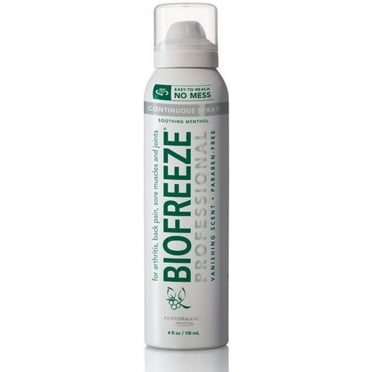 Biofreeze Professional 3oz Colorless Roll-On 3PK, Fast-Acting Pain Relief Arthritis Relieving ...