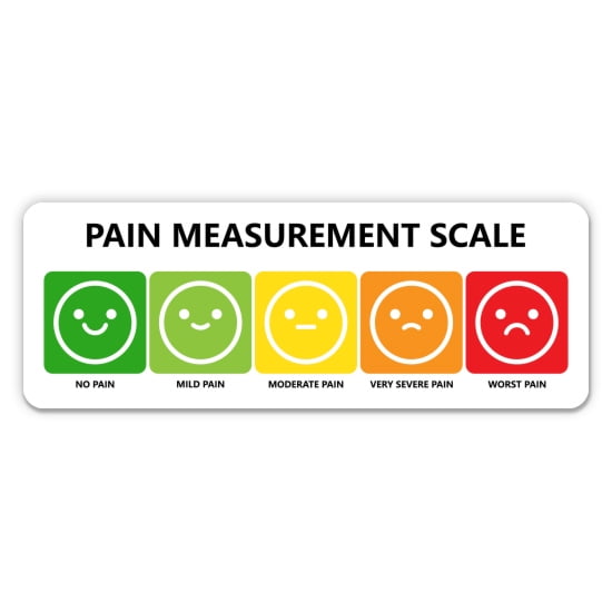 Pain Scale Chart Measurement Assessment Reference Autism Autistic Nurse ...