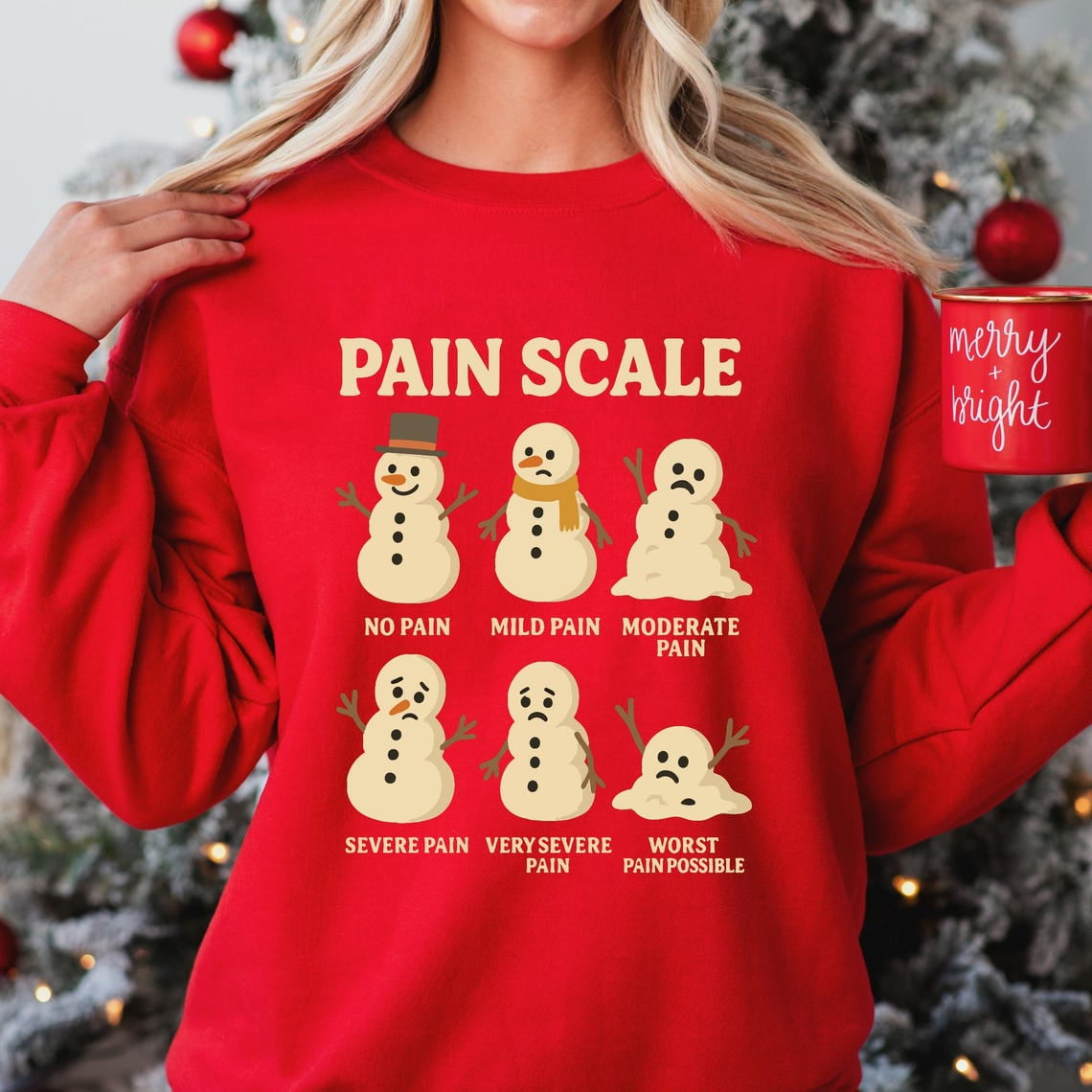 Pain Scale Sweatshirt;Nurse Sweater, Medical Sweat, Healthcare Worker ...