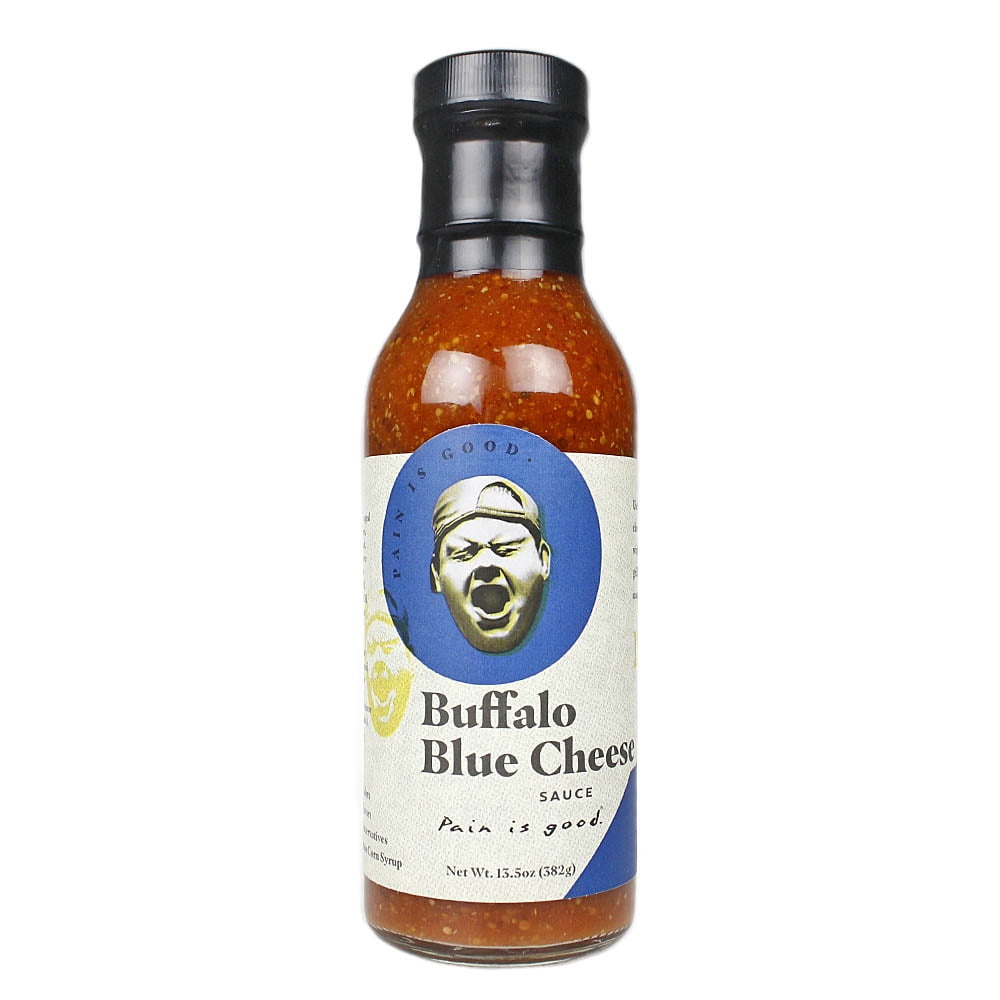 Pain is Good - Buffalo Blue Cheese Screaming Wing Sauce - 13.5oz Bottle ...