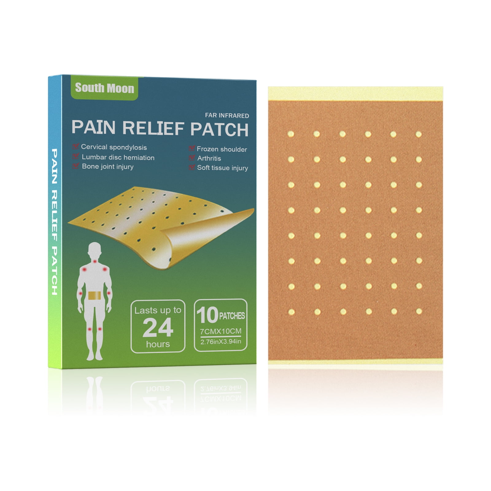 Pain-relieving plaster for neck, hip, shoulder and joint pain, cold ...