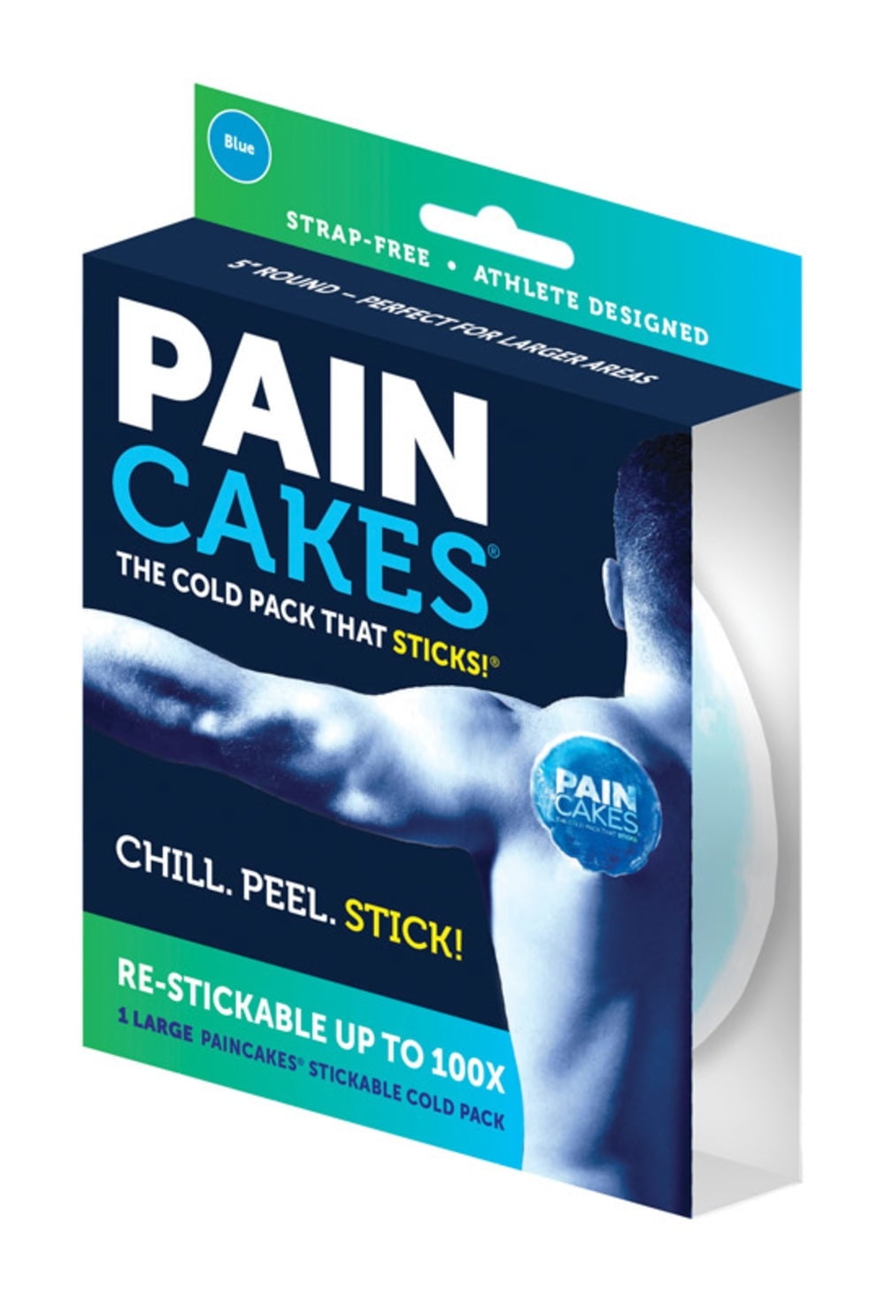 Paincakes PX101124 Stick & Stay Ice Pack, Large, Each - Walmart.com