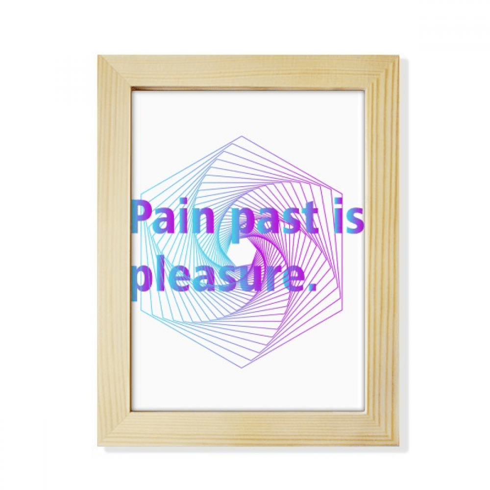 Painful Past Sle Hexagon Desktop Adorn Photo Frame Display Art Painting ...