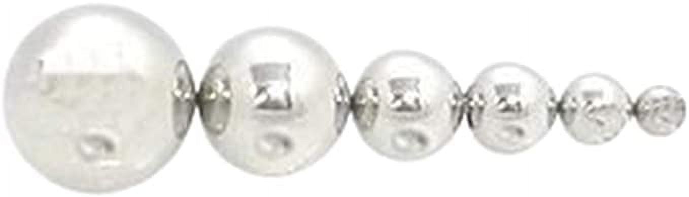 Painful Pleasures Steel Replacement Captive Bead Balls - 3mm up to 10mm ...