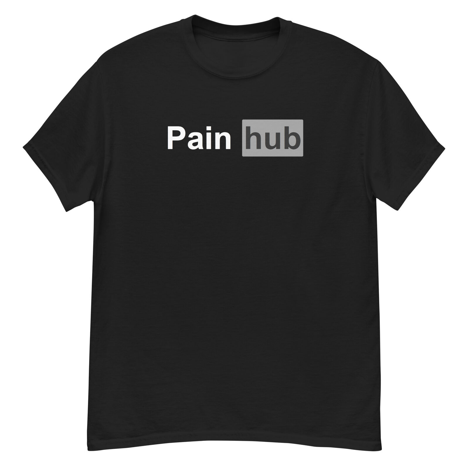 Painhub - Logo Parody - Pain Hub Classic Tee - Walmart.com